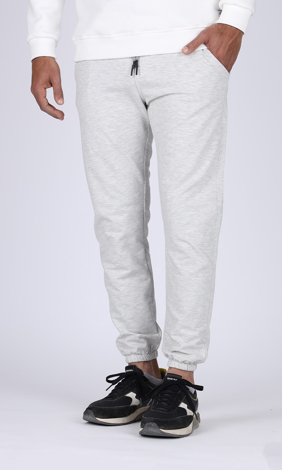 Firewood Basic SweatPants Silver