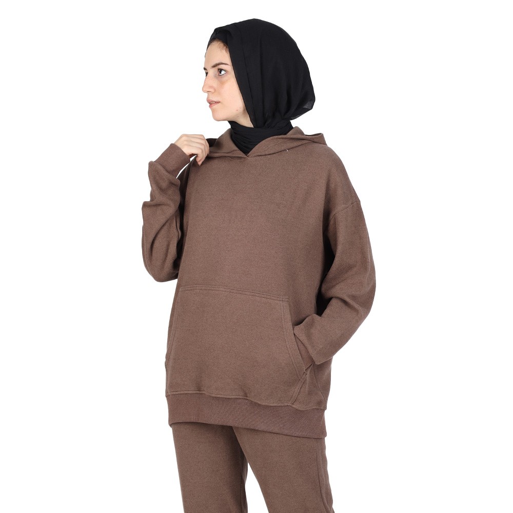 Basic (2poc) Hoodie - Brown
