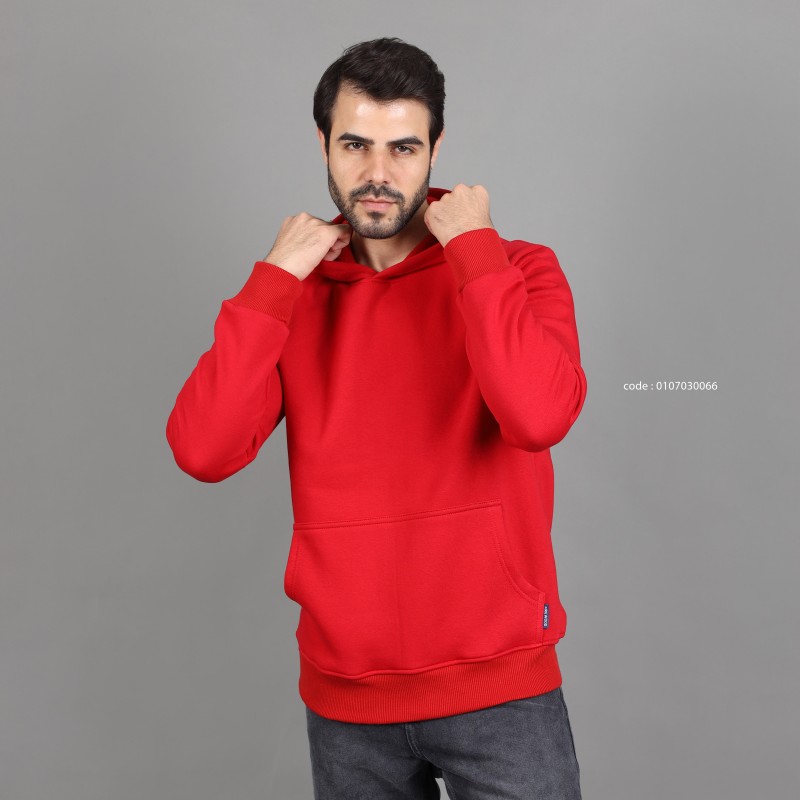 Basic (2Poc) hoodi- red