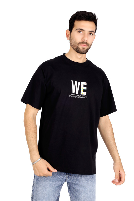 print(we)t-shirt|black