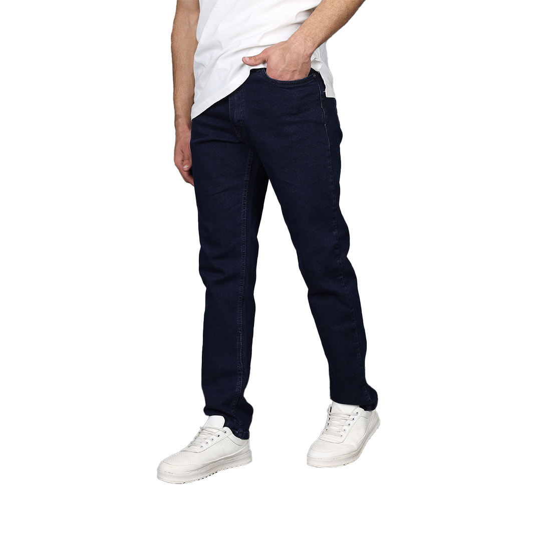 Firewood Basic Five Pocket Jeans,d.blue